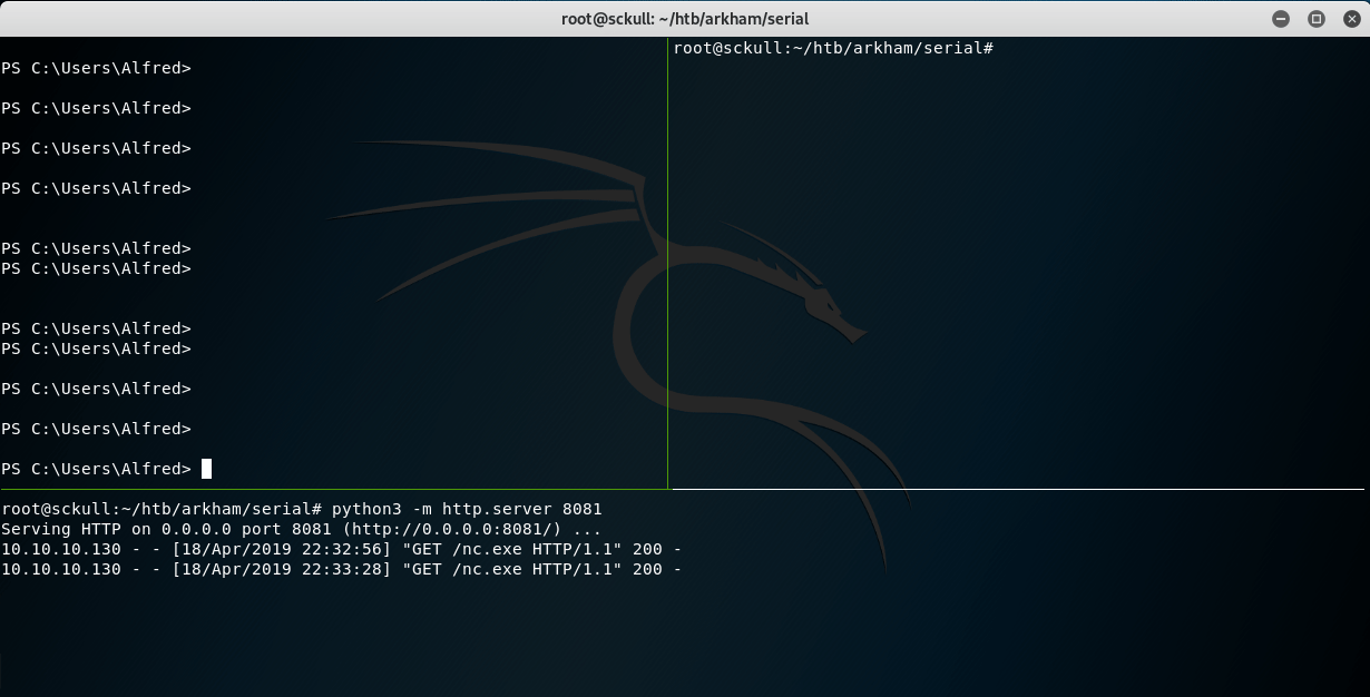 Hack The Box - Arkham – sckull